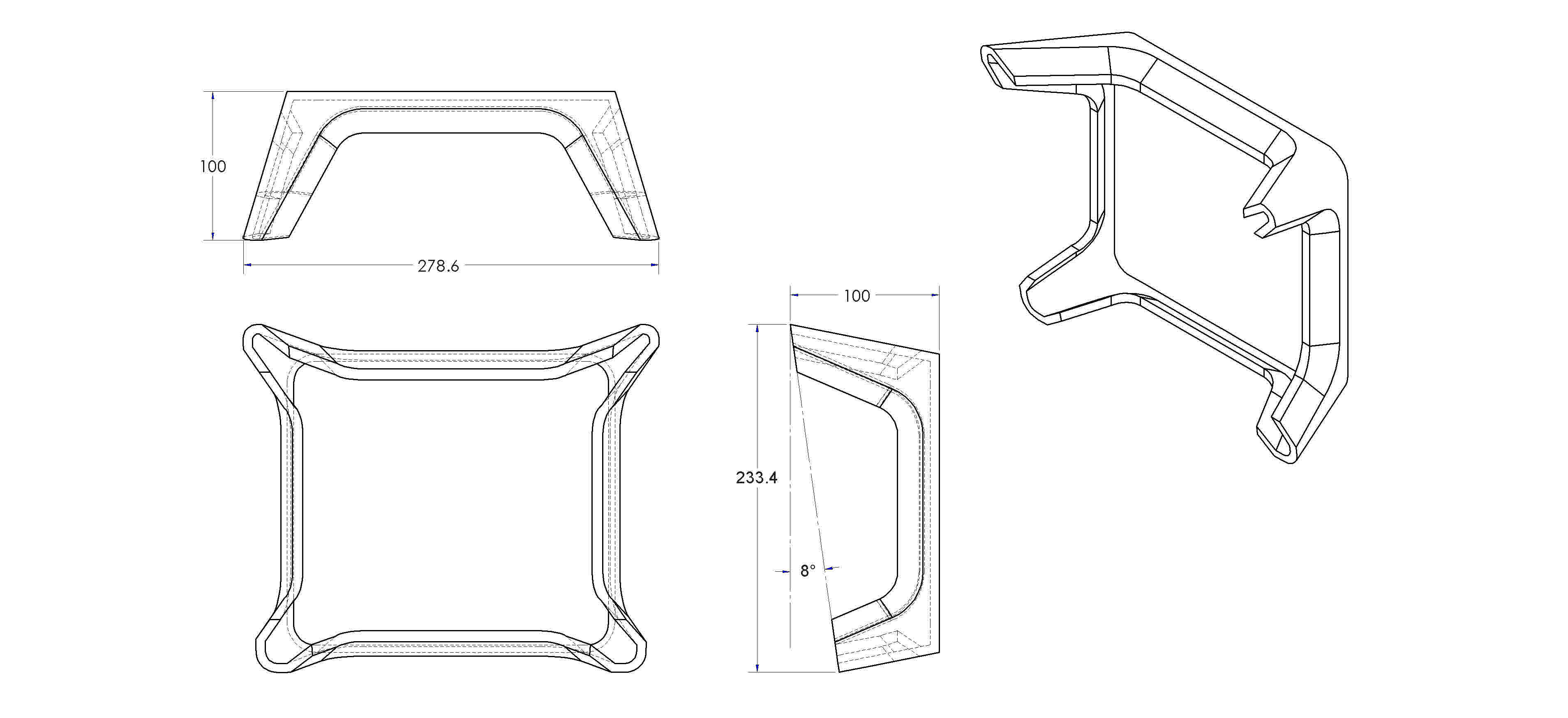 Download STL file PRO Foot Stand Ergonomic Posture • 3D printable ...