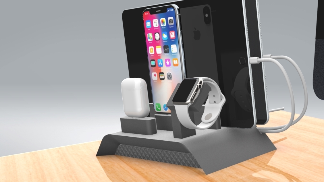 Download STL file Apple Pro Docking Station • 3D print model ・ Cults