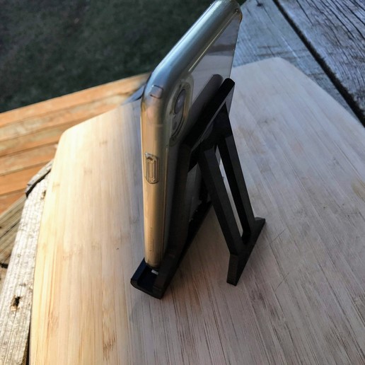 Download STL file NEW FOLDING TABLET STAND FOR IPAD, iPhone, E-READER ...