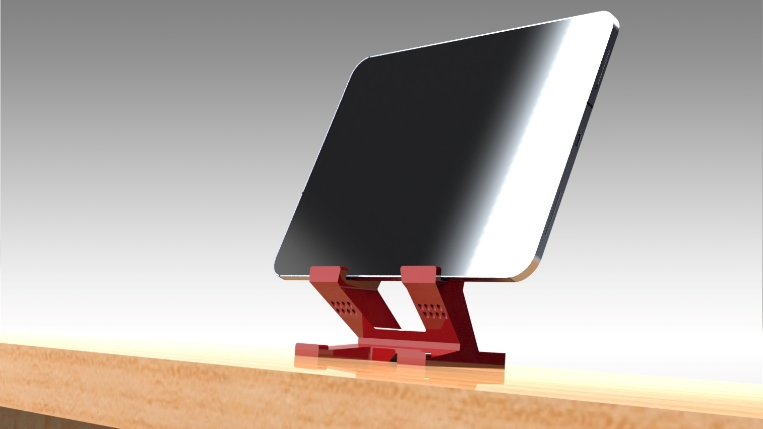STL file Tablet Stand・3D print design to download・Cults