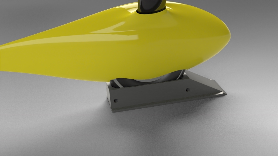 STL file Wheel Chock for LARGE RC Planes V2・3D print object to download ...