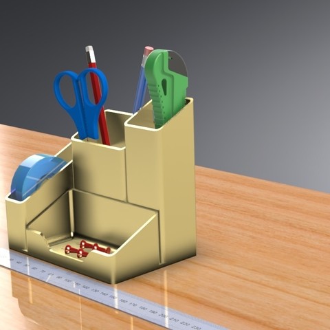 Download STL files Desk / Tool Organizer ・ Cults