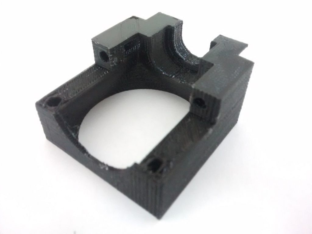 Fichier 3D gratuit E3D v5 hotend mount avec ventilateur 40mm pour K8200 ...