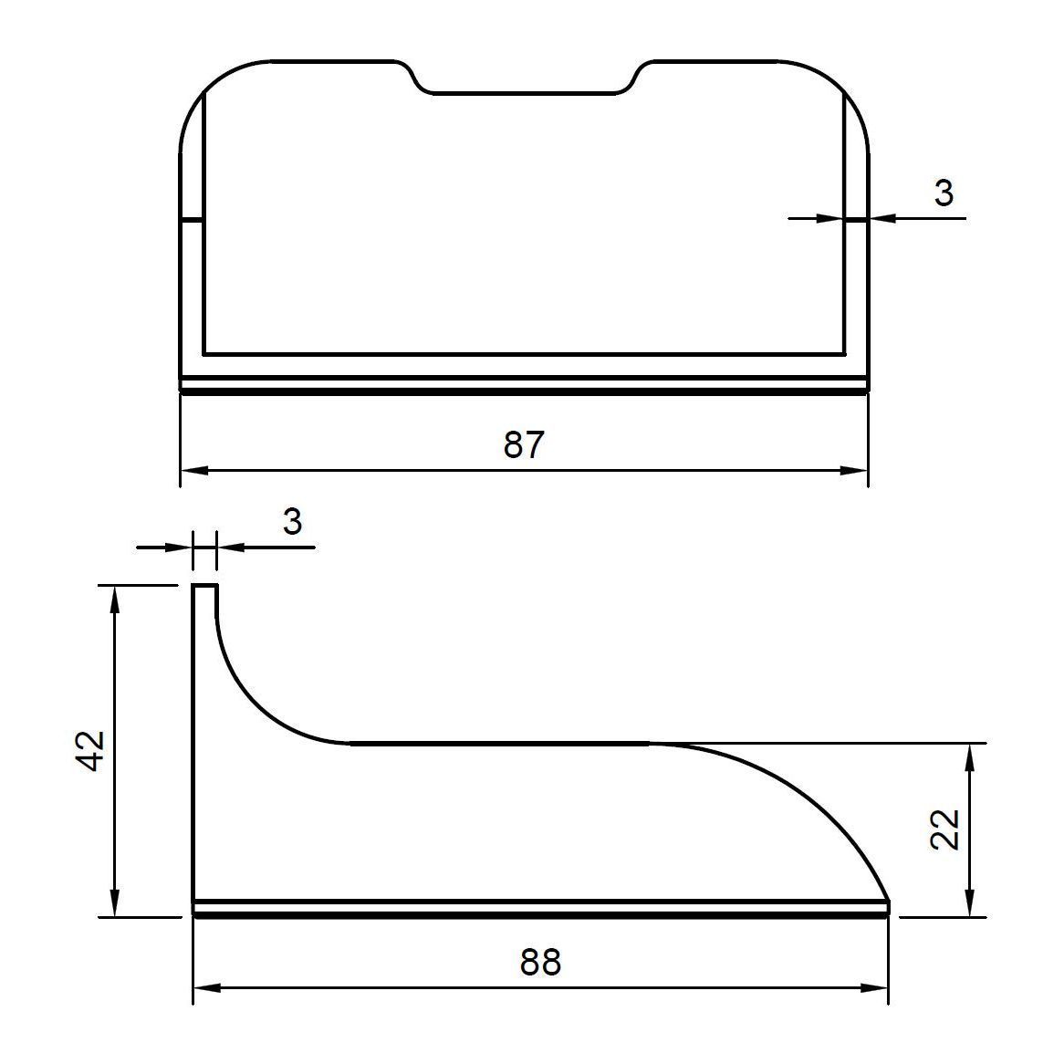 Free STL file Paper Block Holder・3D printable model to download・Cults