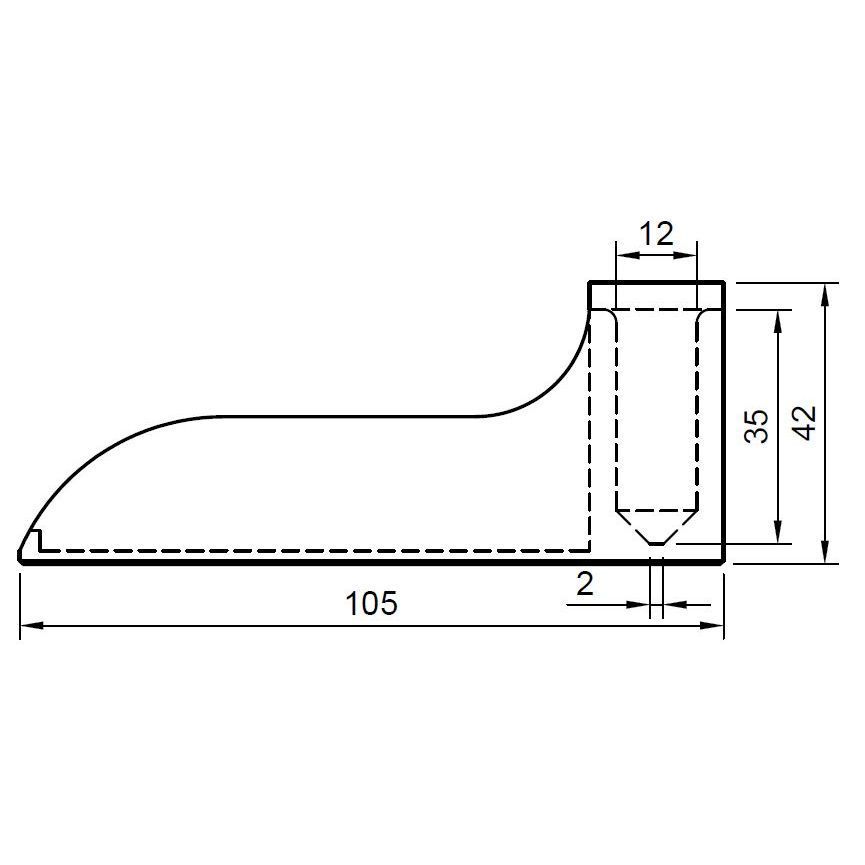 Free STL file Paper Block Holder・3D printable model to download・Cults