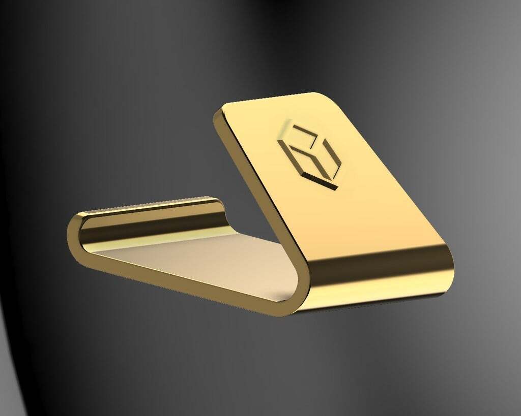 Free STL file Phone Stand , cube logo・Object to download and to 3D ...