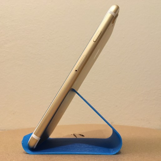 Download free STL file Minimum Phone Stand • 3D printable design ・ Cults