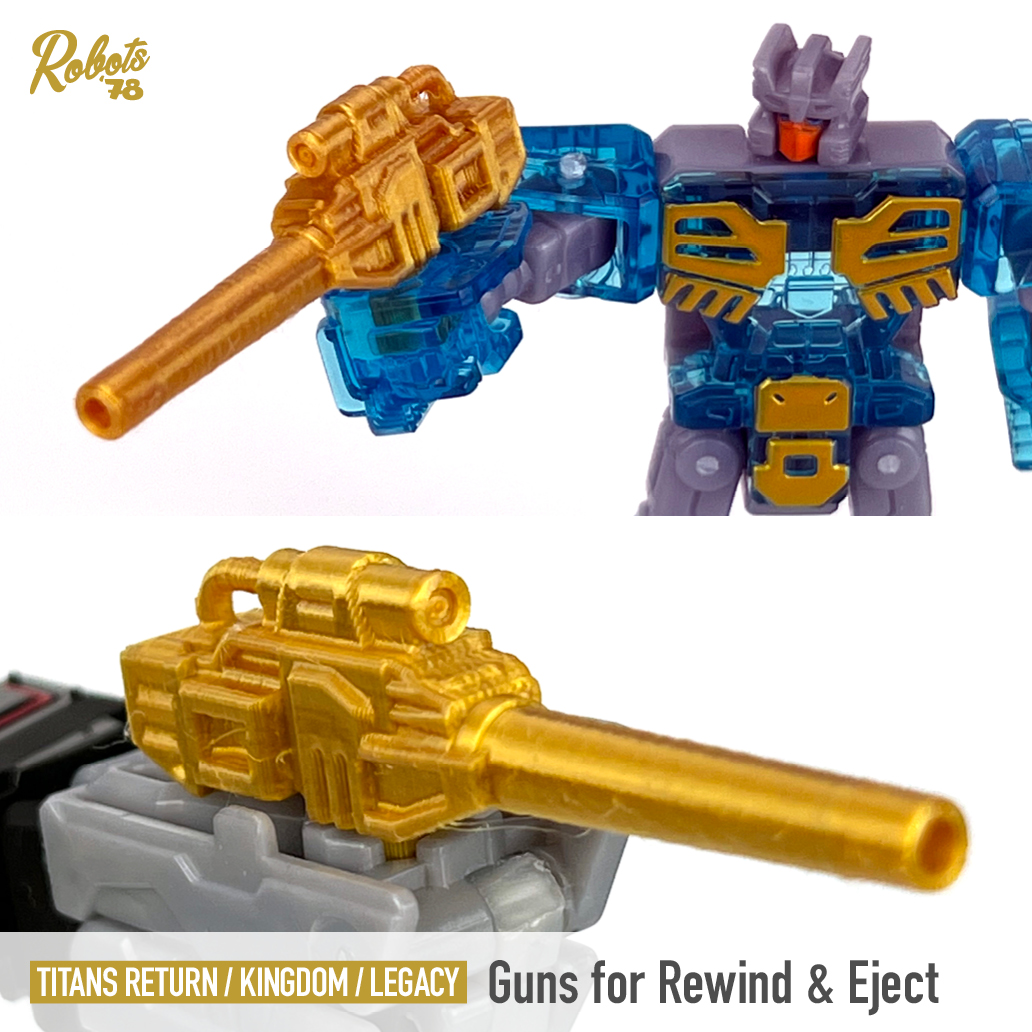 STL file Guns for Rewind & Eject・3D printable model to download・Cults
