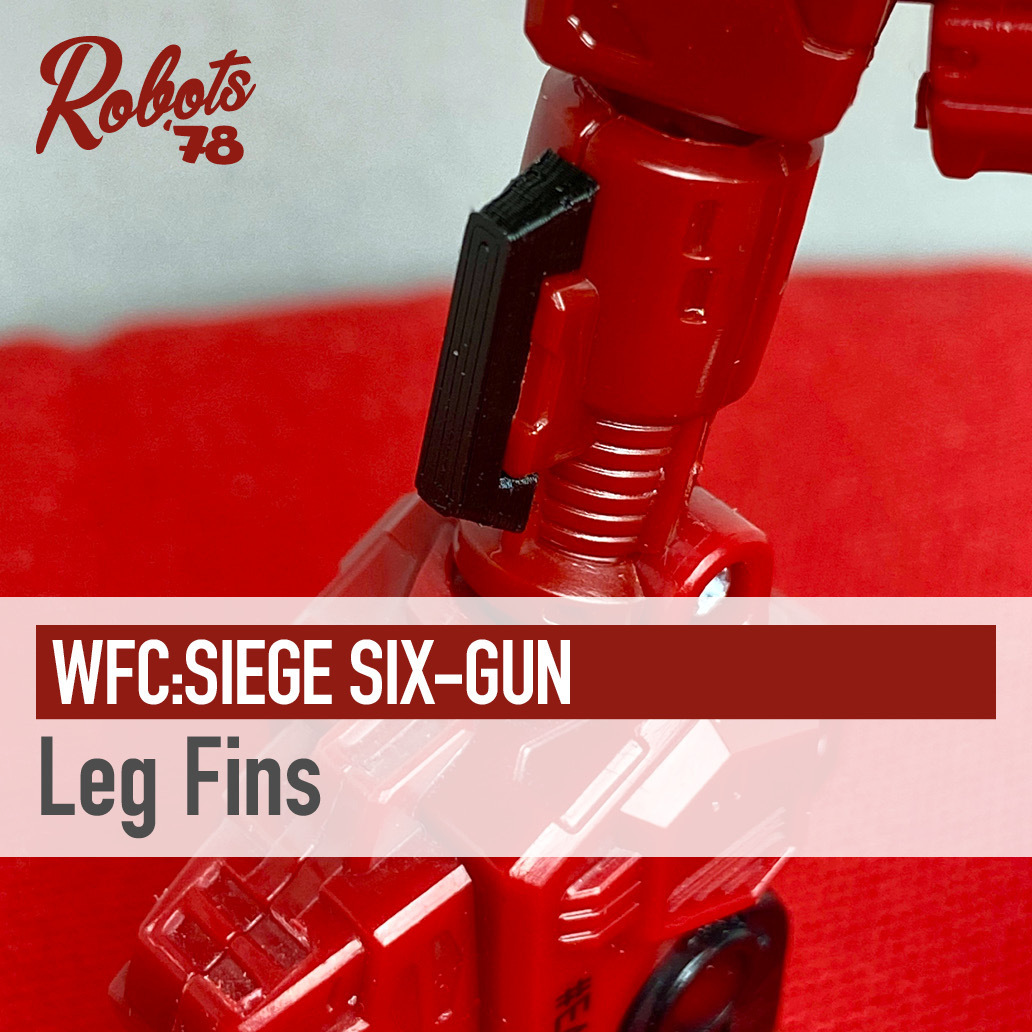 STL file WFC:Siege Six-Gun Leg Fins・3D print design to download・Cults