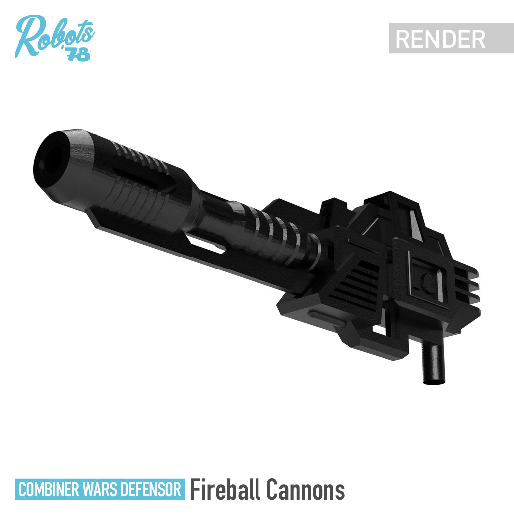 STL file CW/UW Defensor Fireball Cannons・Model to download and 3D print ...