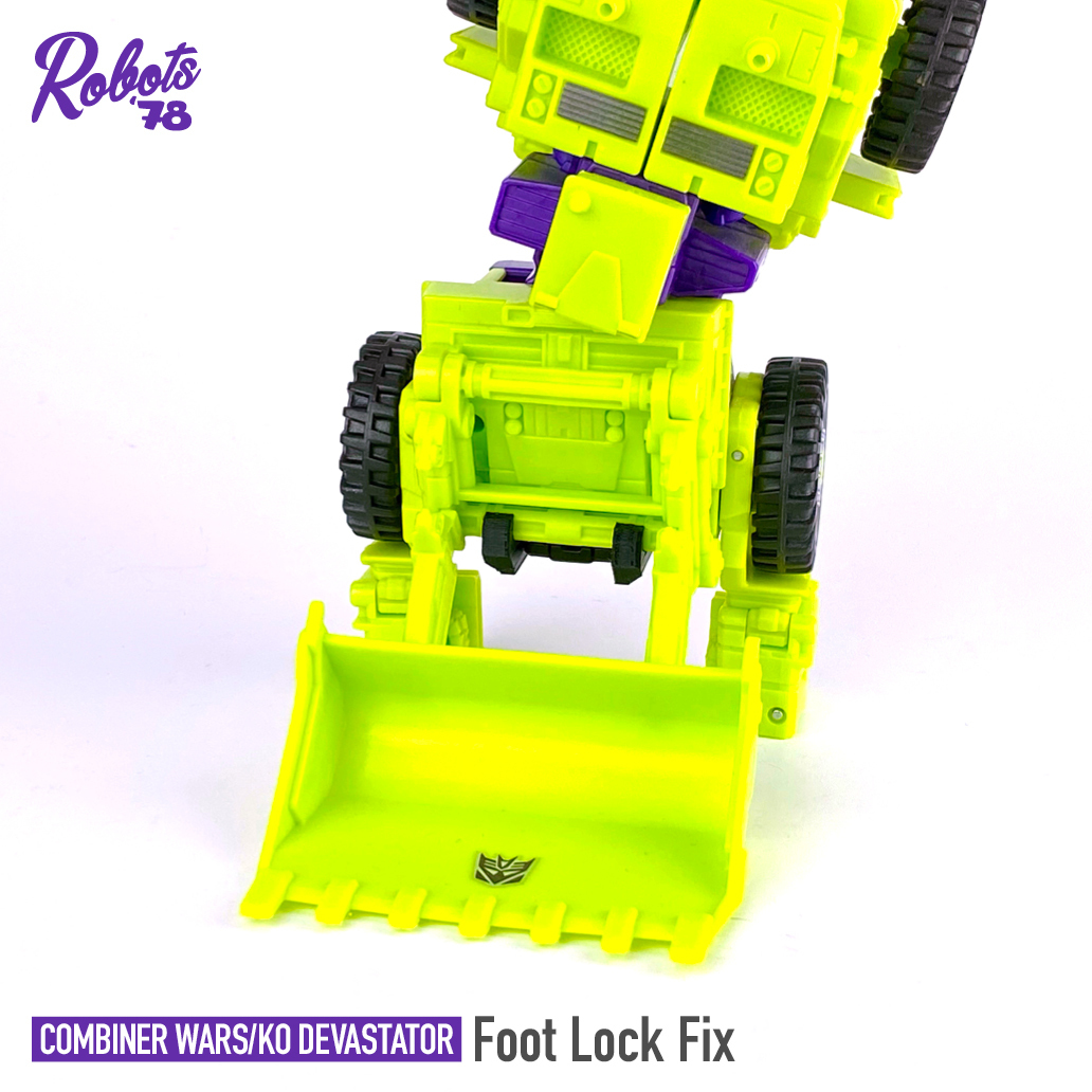 STL file CW/UW/CBB Devastator Foot Lock 🦶・3D printing idea to download ...