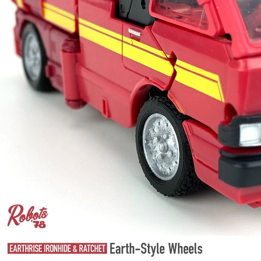 Download STL file Ironhide/Ratchet Wheels • 3D printable design ・ Cults