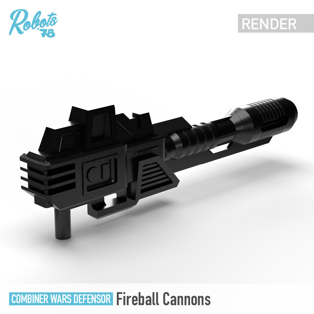 STL file CW/UW Defensor Fireball Cannons・Model to download and 3D print ...