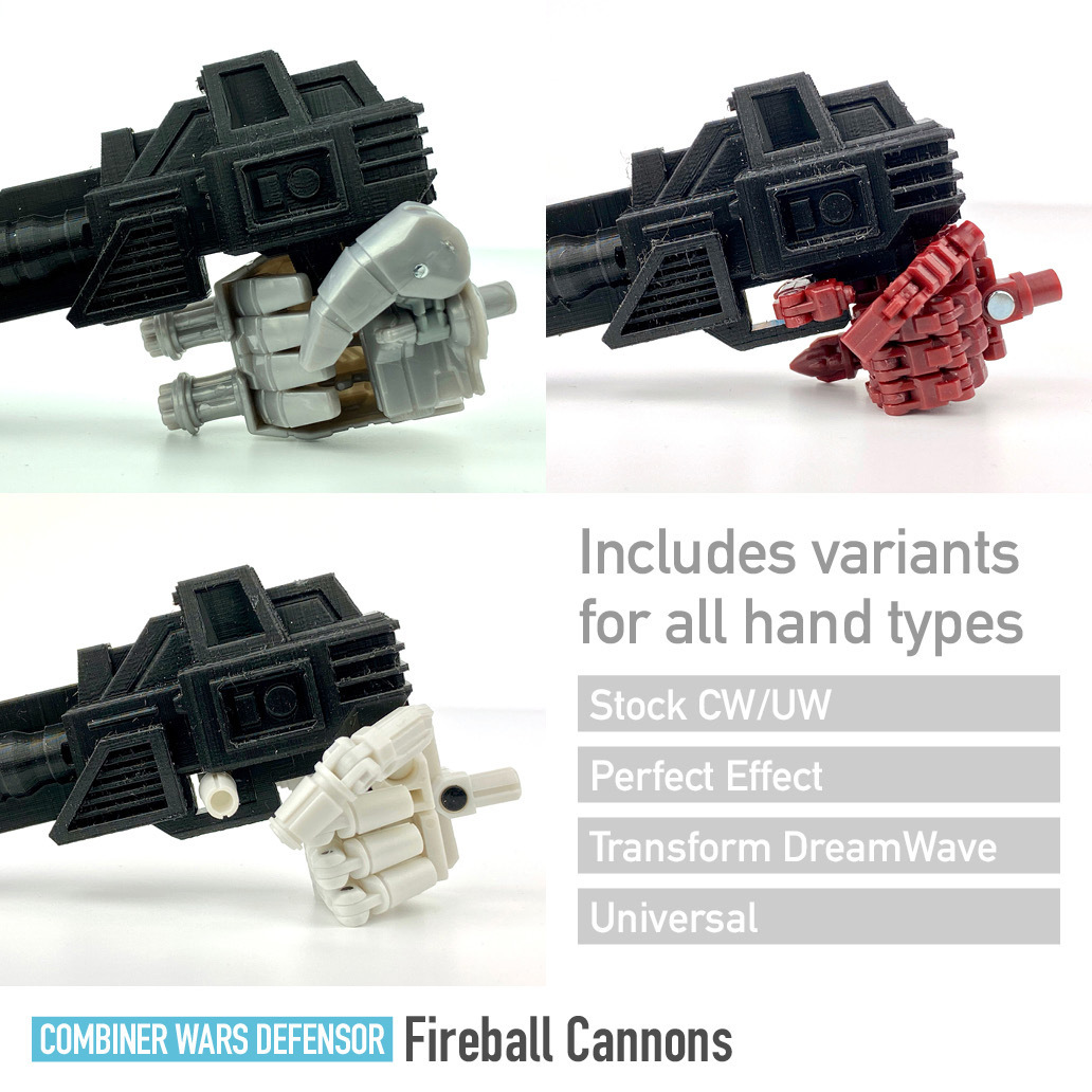STL file CW/UW Defensor Fireball Cannons・Model to download and 3D print ...