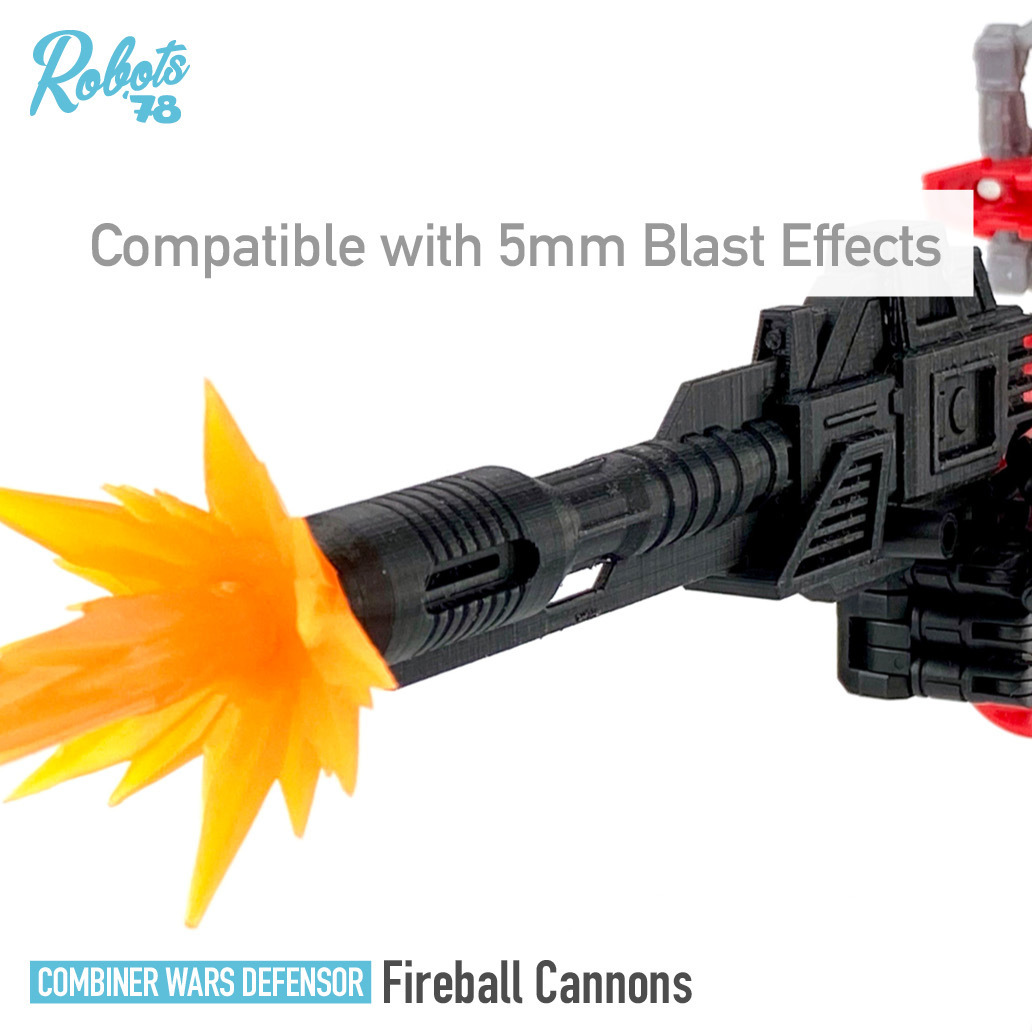 STL file CW/UW Defensor Fireball Cannons・Model to download and 3D print ...