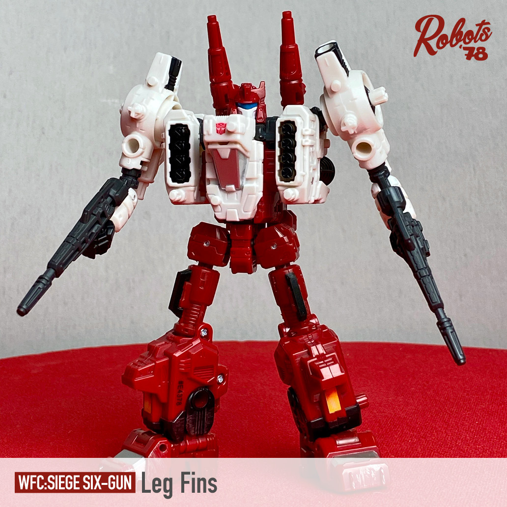 STL file WFC:Siege Six-Gun Leg Fins・3D print design to download・Cults