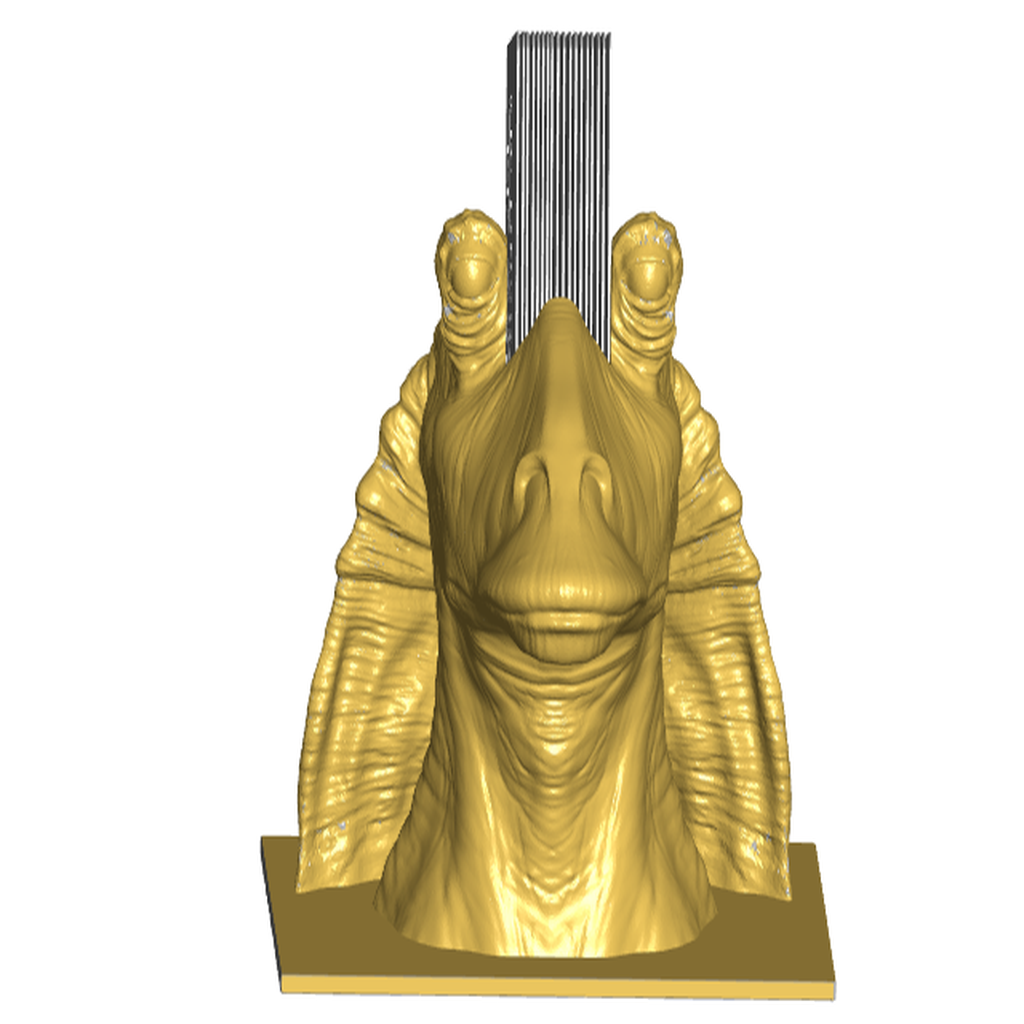 Free STL file Jar Jar Binks Business Card Holder (2 Styles)・3D print ...