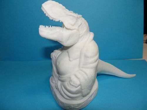 Free STL file Realistic T. Rex Buddha w/ Tail (Dino Collection)・3D ...