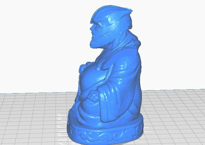 Archivo STL gratis Thanos Buda con casco (Marvel Collection)・Modelo ...