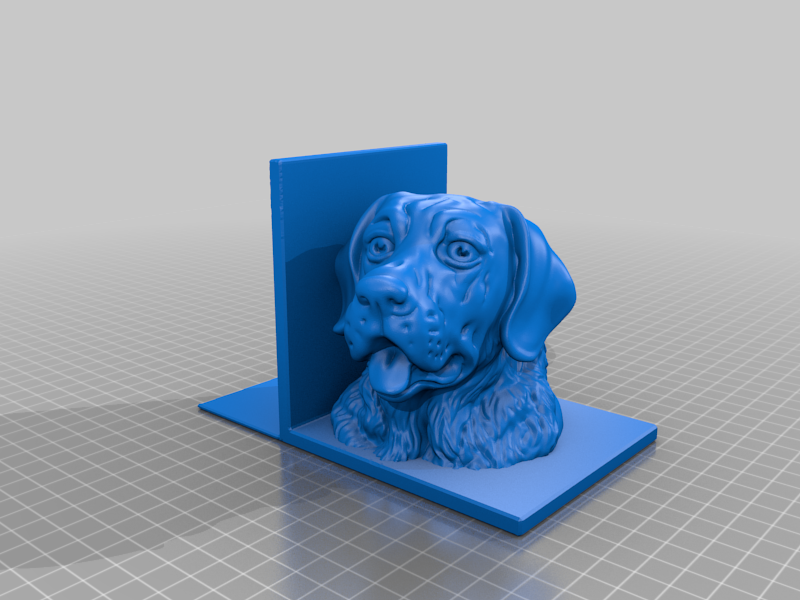Free STL file Labrador Retriever Bookends (Left and Right)・3D printing ...