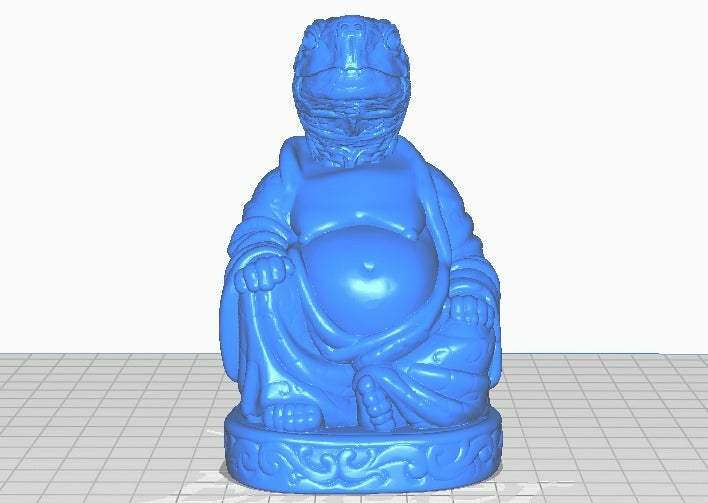 Free STL file Turtle Buddha (Animal Collection)・3D printer model to ...