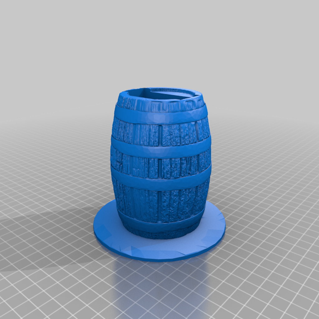 Free STL file Barrel Business Card Holder (2 Styles)・3D printer model ...