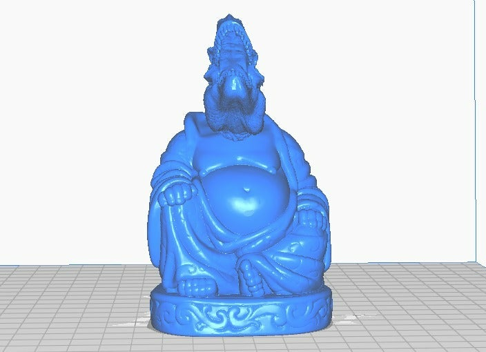 Free STL file Realistic T. Rex Buddha w/ Tail (Dino Collection)・3D ...
