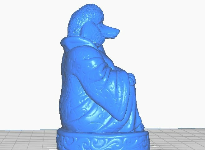 Бесплатный STL файл Poodle Buddha (Canine Collection)・Дизайн 3D-печати ...