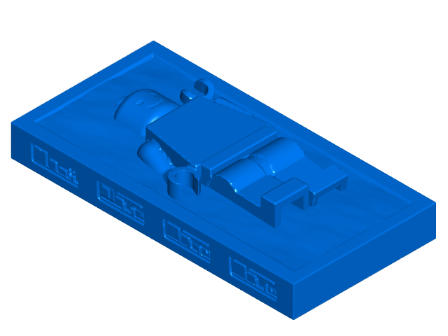 Free STL file Carbonite Encased LEGO Mini Figure with Optional Control ...