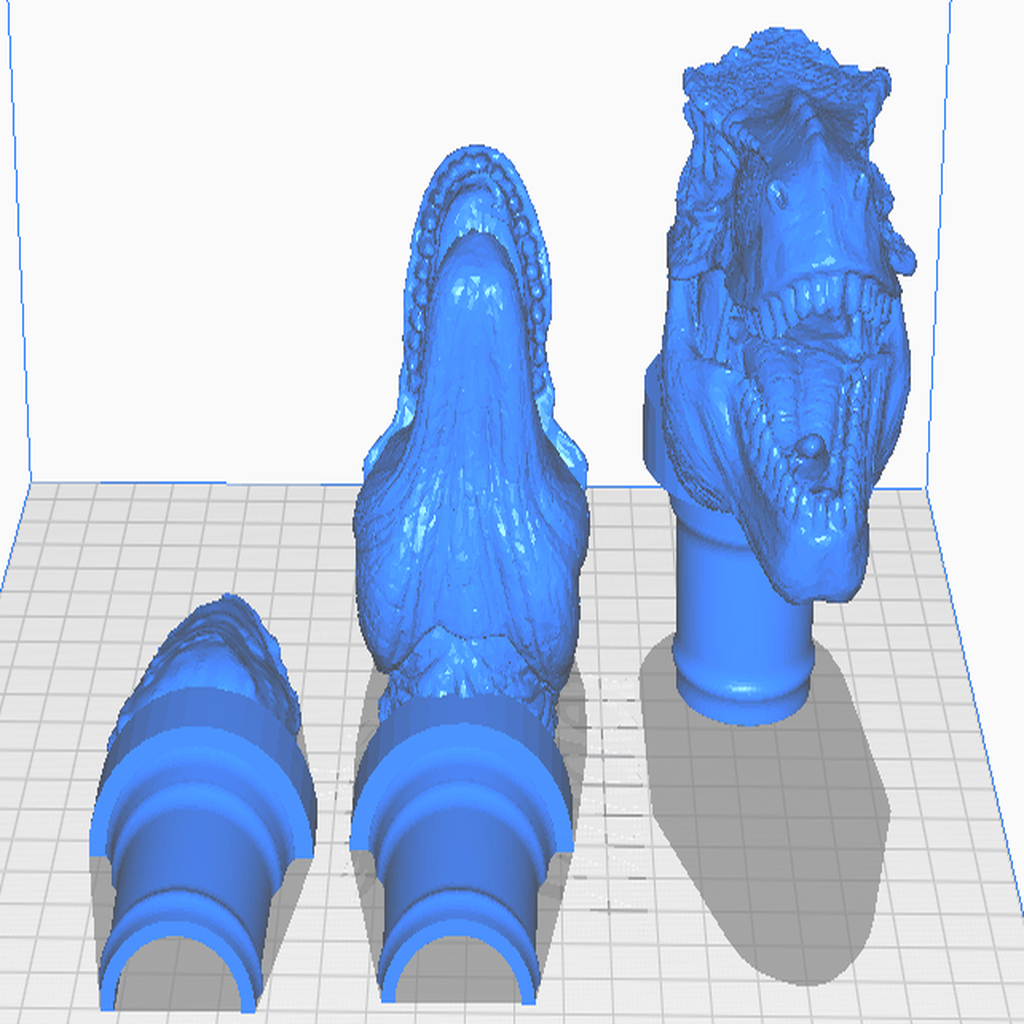 Free STL file T-Rex Topper ($7 Cane/Walking Hiking Sticks)・3D printing ...