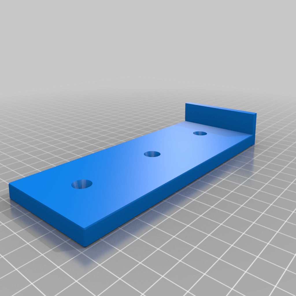 Free STL file Screw Mounting Plates for Shelf Brackets・3D print design ...