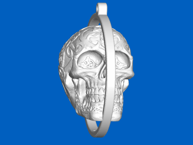 Free STL file uNuSuaL Ornaments - Celtic Skull・3D printer design to ...