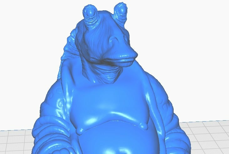 Free STL file Jar Jar Binks Buddha (Star Wars Collection)・3D printing ...