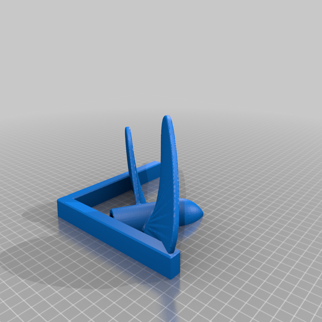 Free STL file Boat Propeller Shelf Bracket (Screw or Tape Mount)・3D ...