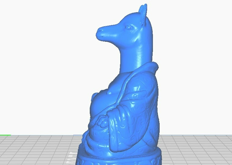 Free STL file Alpaca Buddha (Animal Collection)・3D printing idea to ...