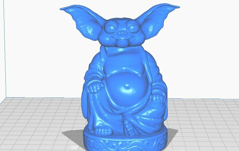 Free STL file Gizmo Gremlin Buddha (TV / Movies Collection)・3D printing ...