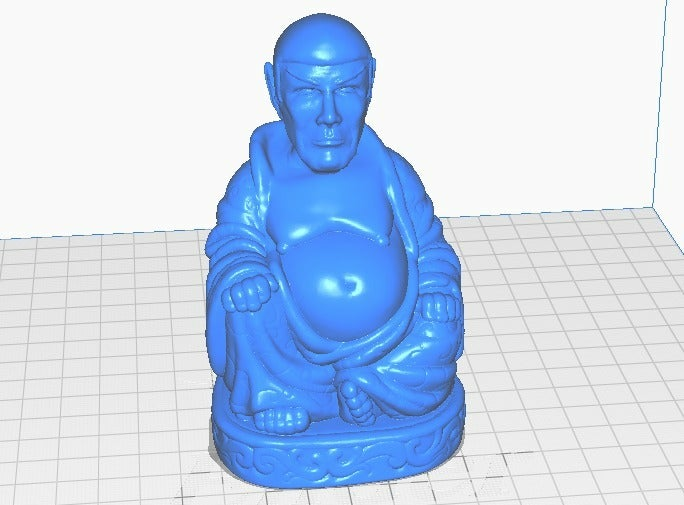 Free STL file Spock Buddha (Star Trek Collection)・3D printer design to ...