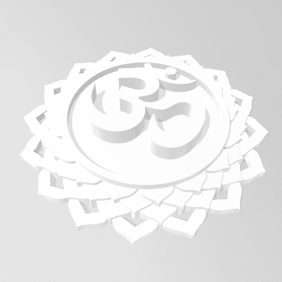 STL file Crown Chakra - Sahasrara・Template to download and 3D print・Cults
