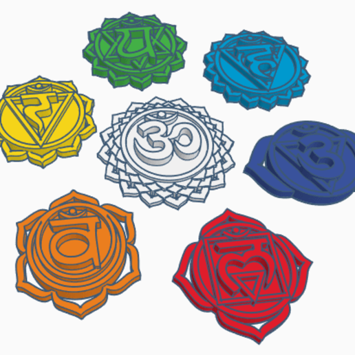 Download STL file Coronal Chakra - Sahasrara • 3D printable model ・ Cults