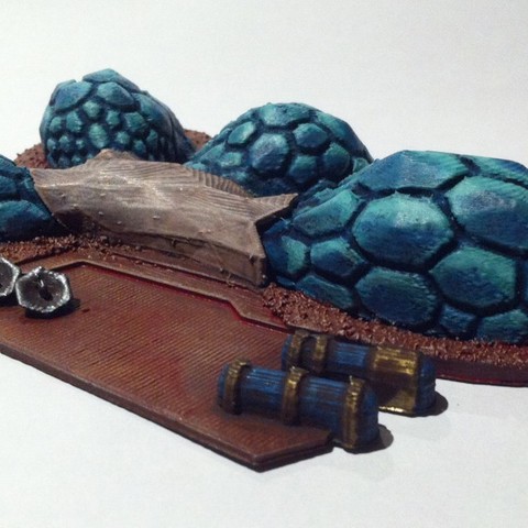 Download free STL file Mars Base • Template to 3D print ・ Cults