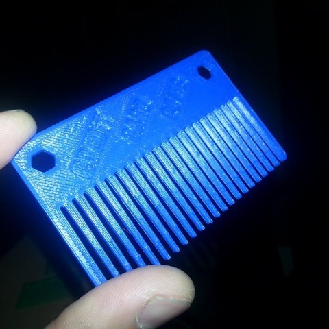 Download free 3D printer model Credit Card Comb ・ Cults