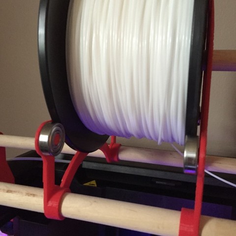 Download free STL file Filament Spool Holder for Replicator 5th ...