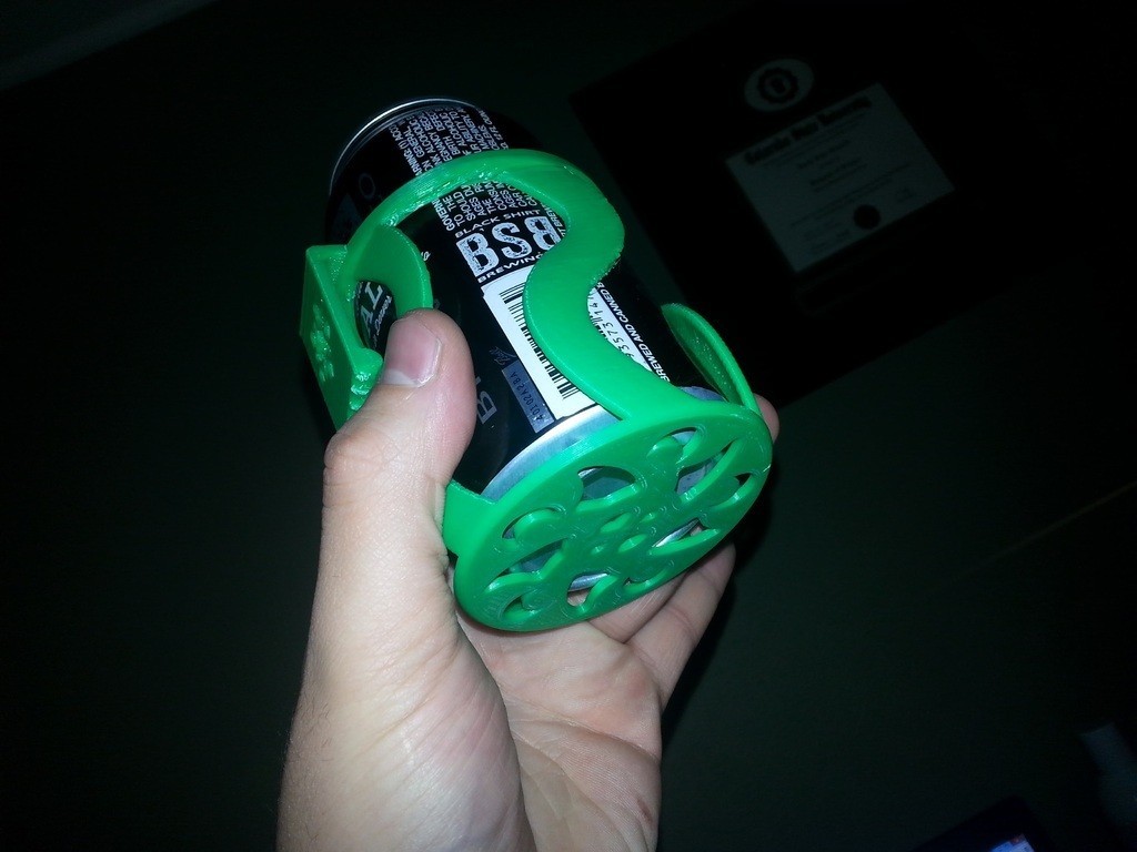 Free STL file Beer Can Holder・Template to download and 3D print・Cults