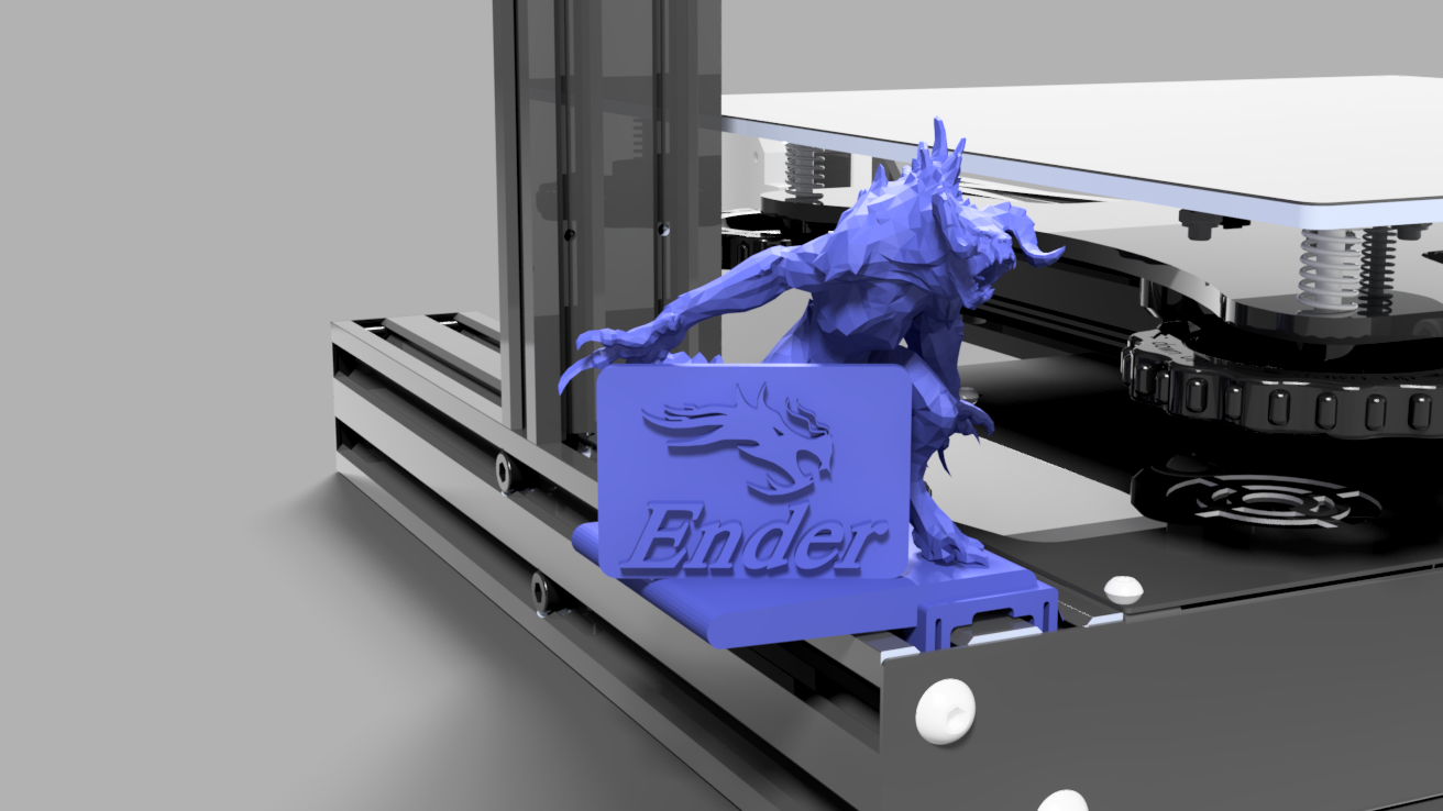 Free STL file Fallout Deathclaw Ender 3 Ornament・3D printable model to ...