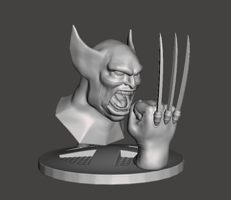 Archivo STL lobezno wolverine・Modelo de impresión 3D para descargar・Cults