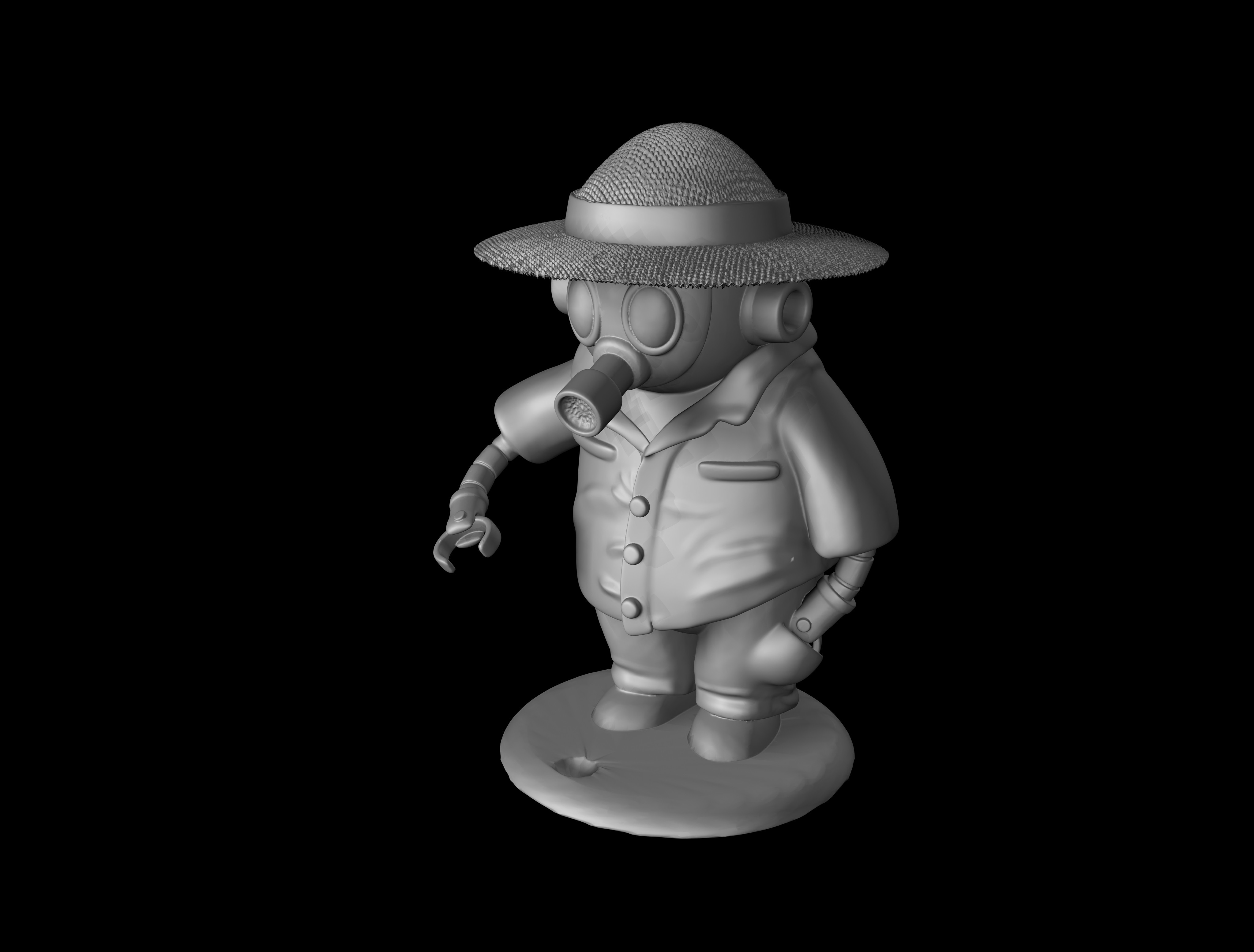 Archivo STL robot toriyama 🤖・Modelo para descargar e imprimir en 3D・Cults