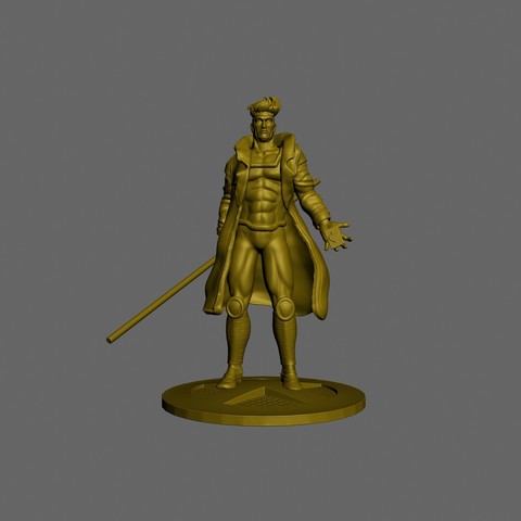 Download STL file x-men gambit • 3D print design ・ Cults