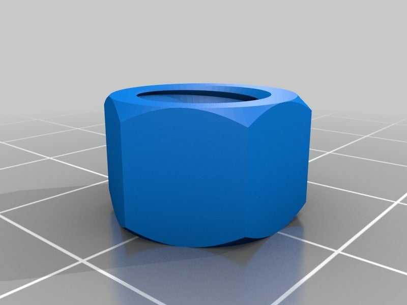 Free STL file 8mm x 8 Nut・3D printer design to download・Cults