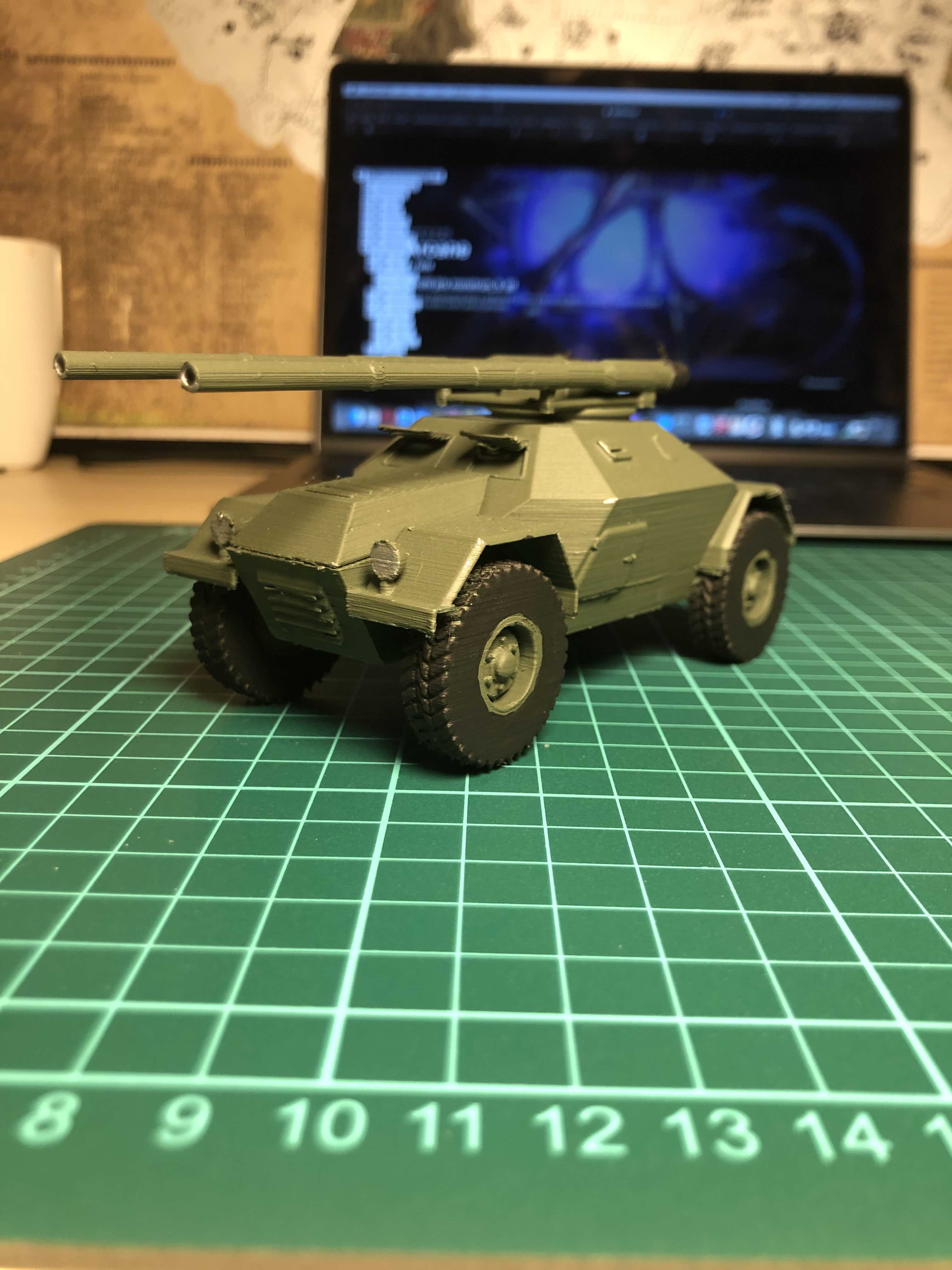 Archivo STL 1/35 Vehículo blindado OA vz 82 JARMILA・Diseño imprimible ...