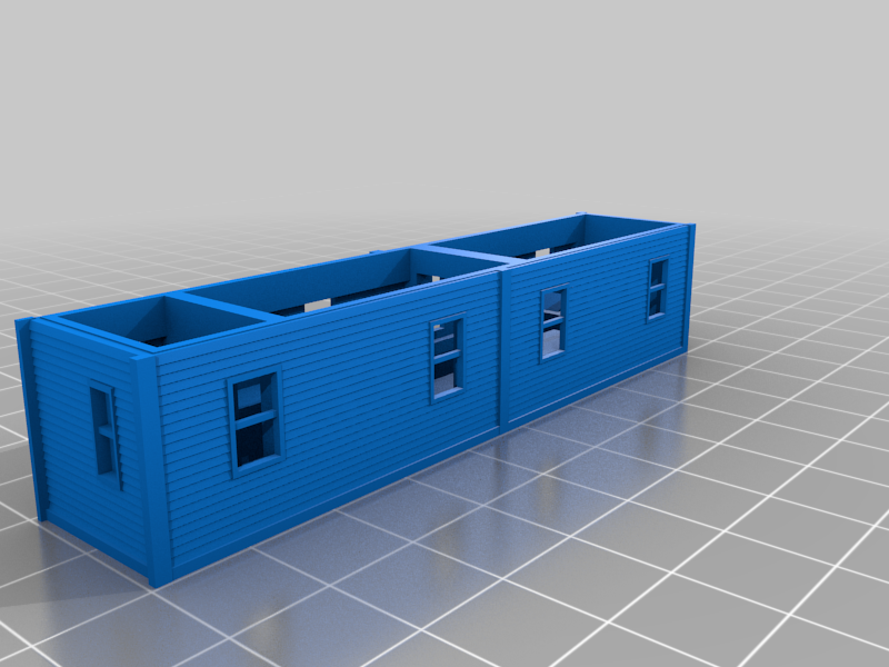 Free 3D file N gauge station・3D printing model to download・Cults